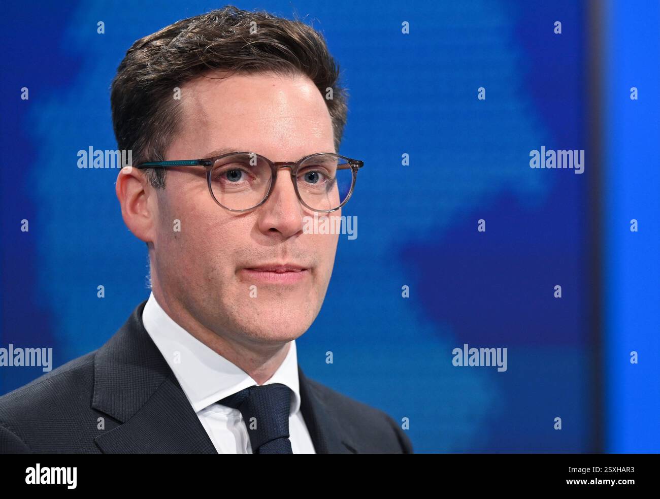 Stuttgart, Germany. 24th Feb, 2025. Manuel Hagel, state chairman of the ...