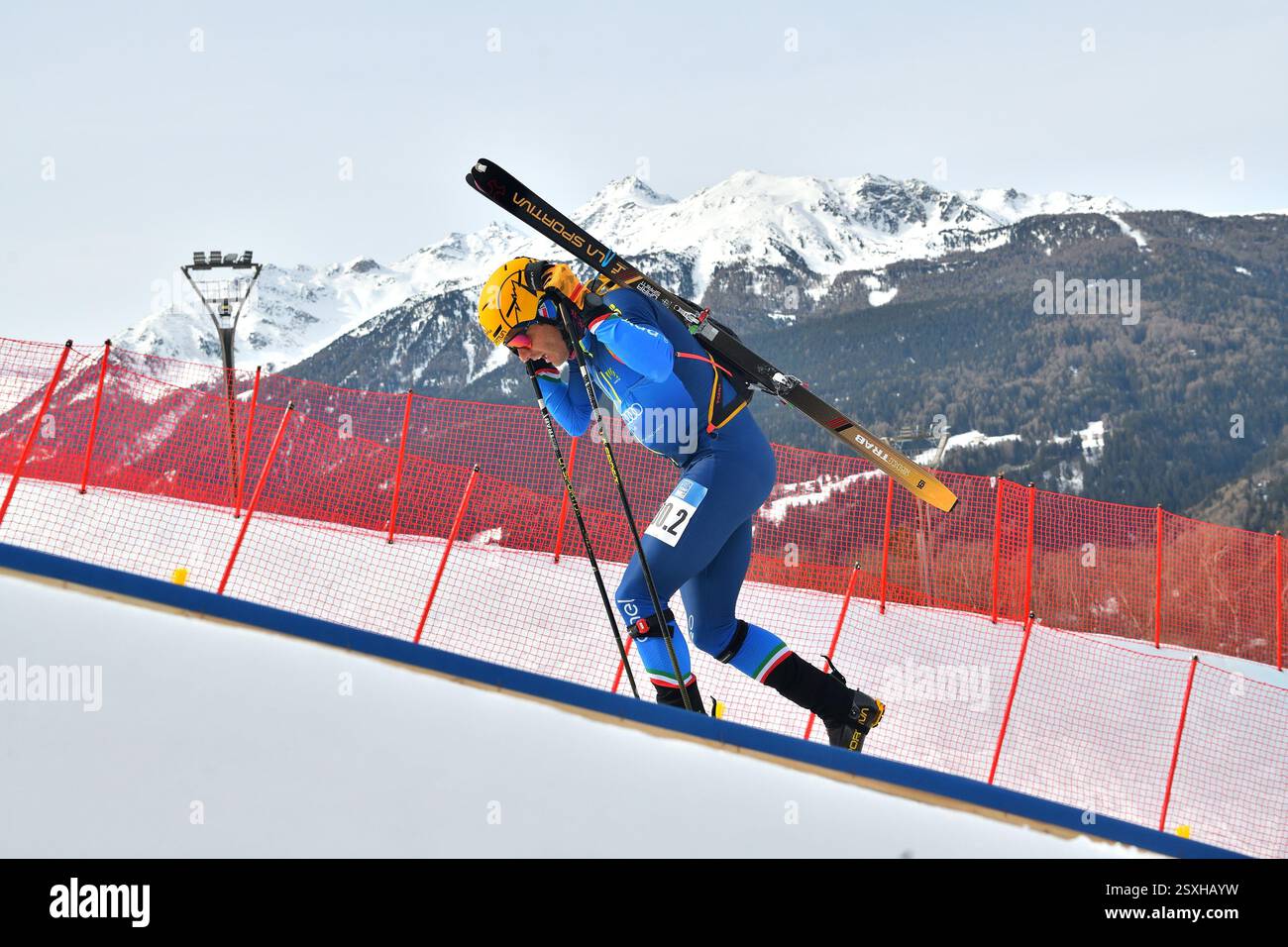 BOSCACCI MICHELE (ITA) uphill on foot during ISMF World Cup - Ski ...