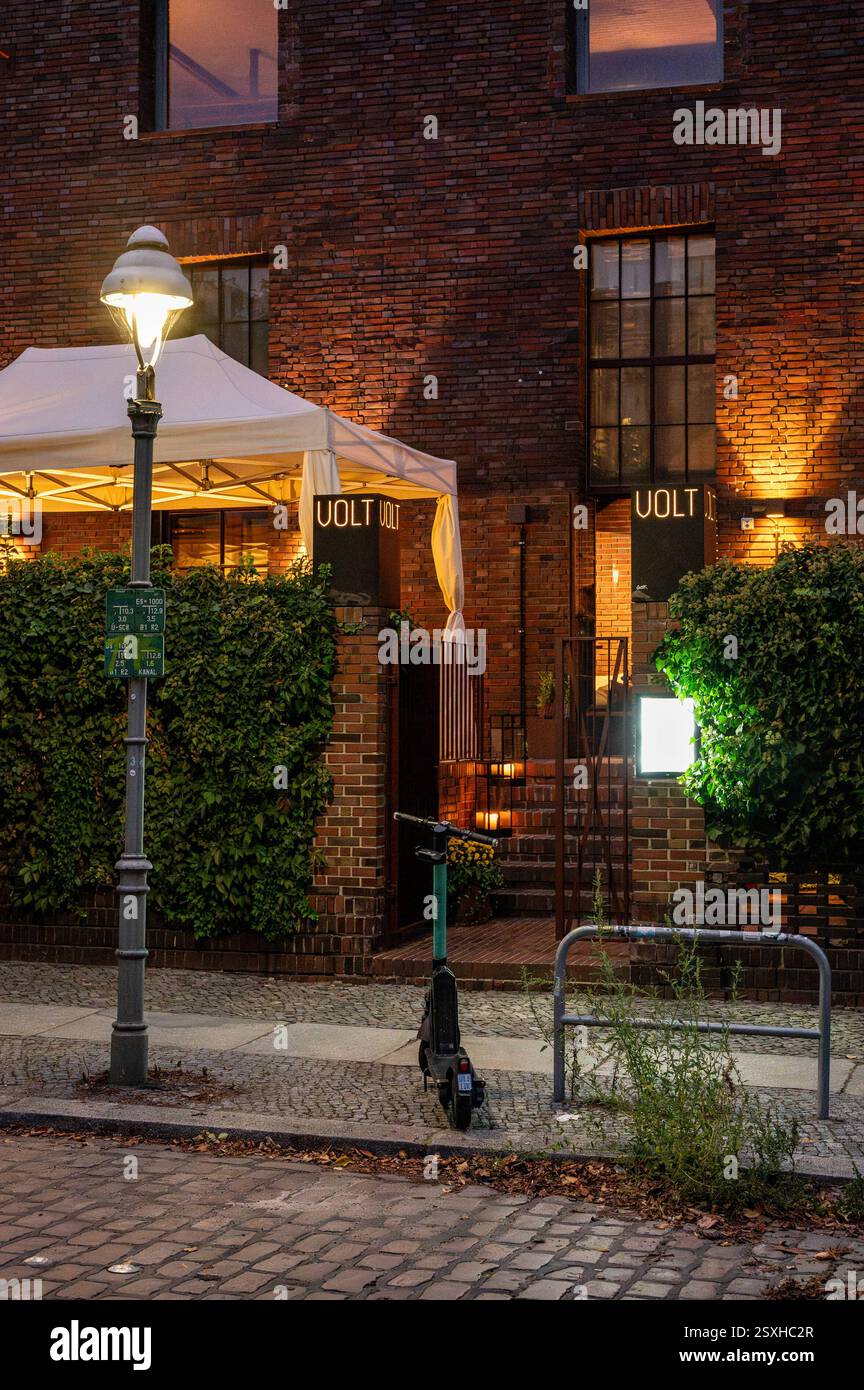 Das Restaurant Volt in Berlin Kreuzberg. Berlin Berlin Deutschland ...