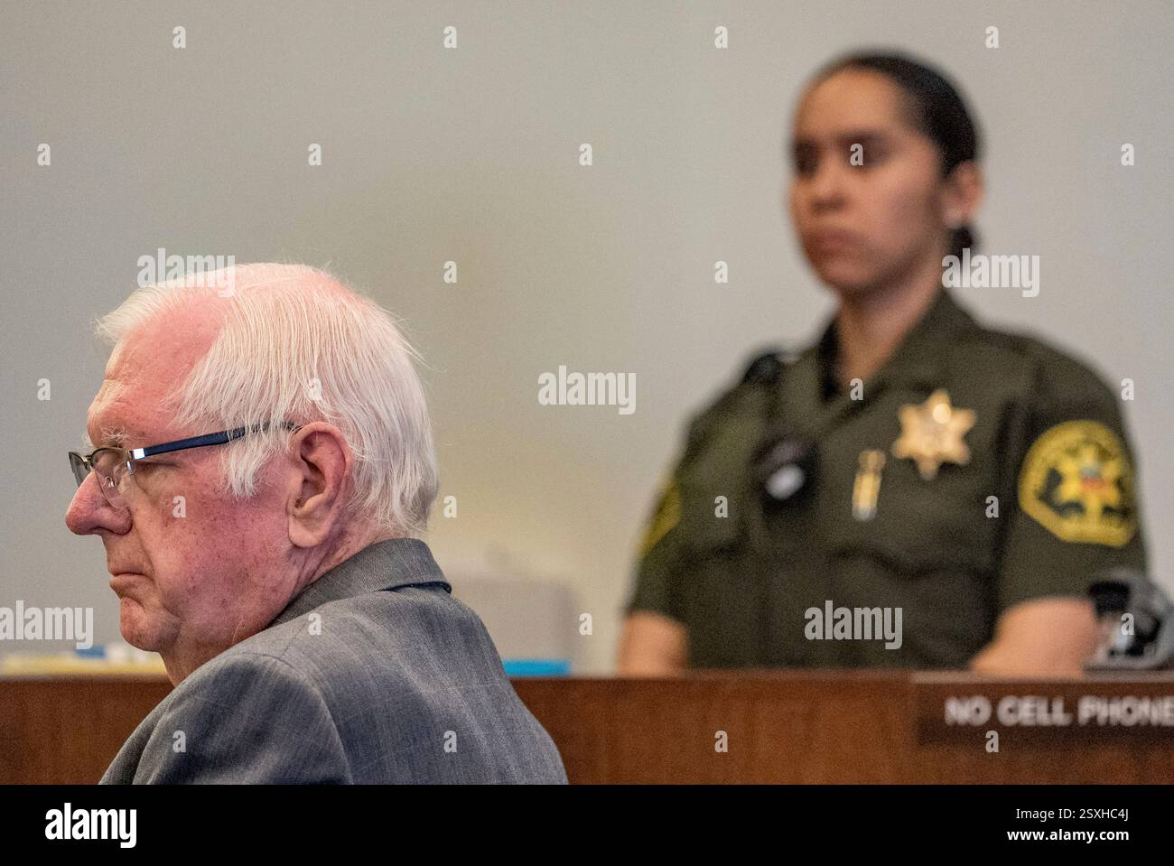 Jeffrey Ferguson, an Orange County Superior Court judge, who's on trial for allegedly killing ...