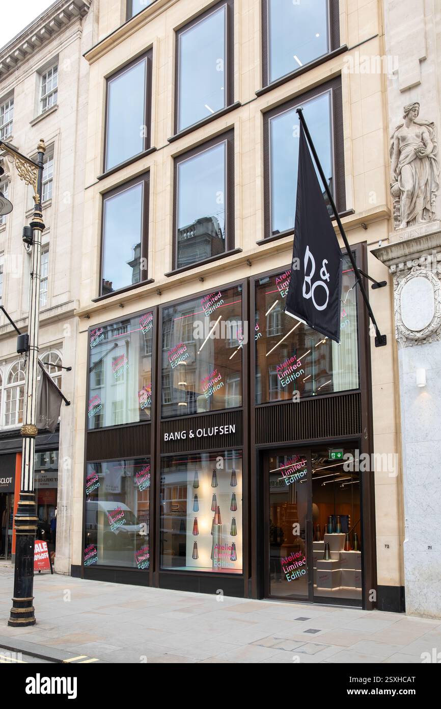 Bang & Olufsen store, New Bond Street, London Stock Photo - Alamy