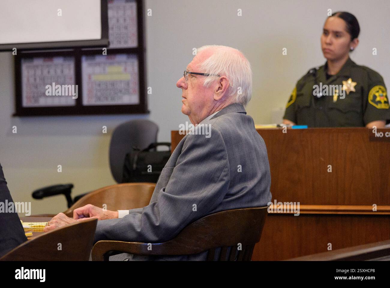Jeffrey Ferguson, an Orange County Superior Court judge, who's on trial ...