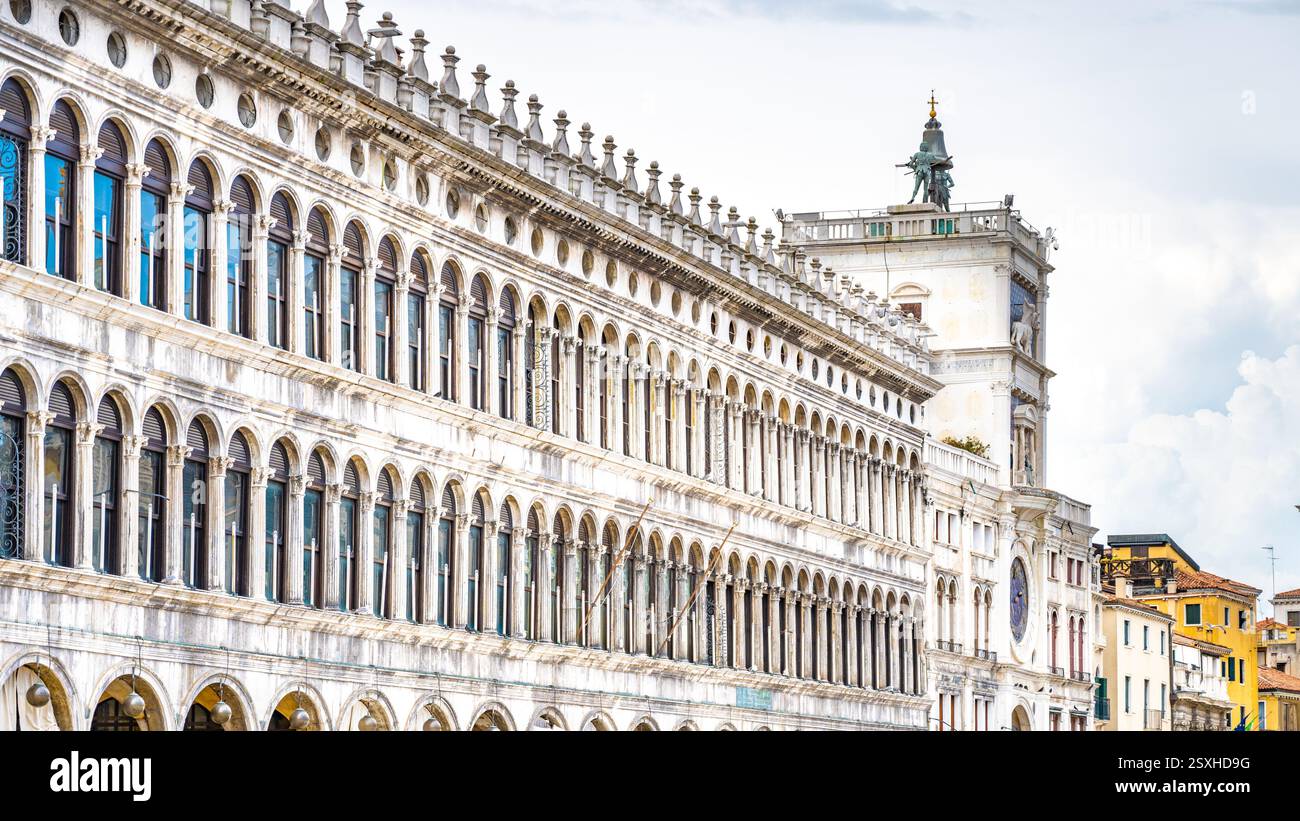 The unique architectural features of the Old Procuracies are showcased ...