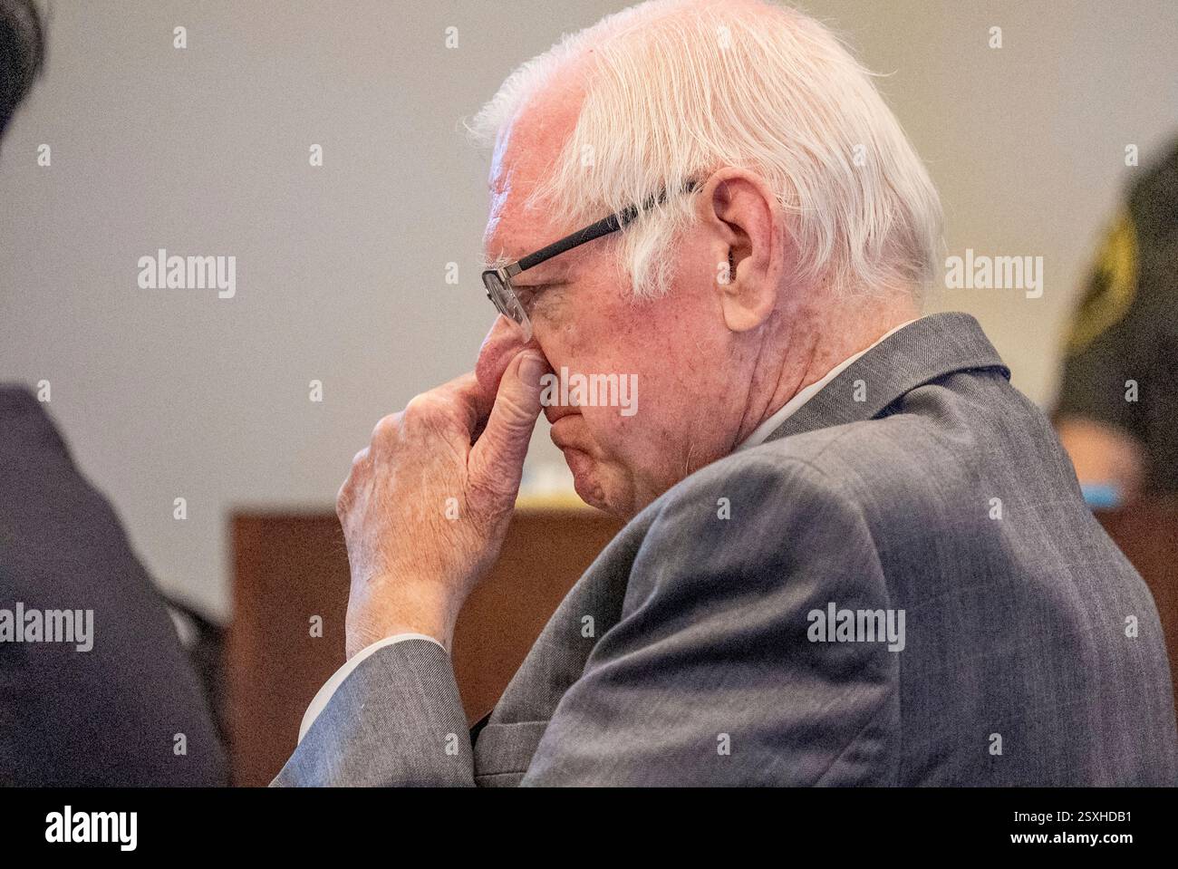 Jeffrey Ferguson, an Orange County Superior Court judge, who's on trial ...