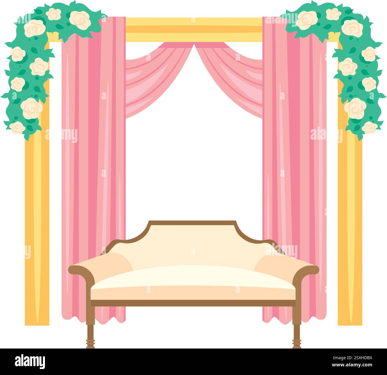 Luxurious arrangement Stock Vector Images - Alamy