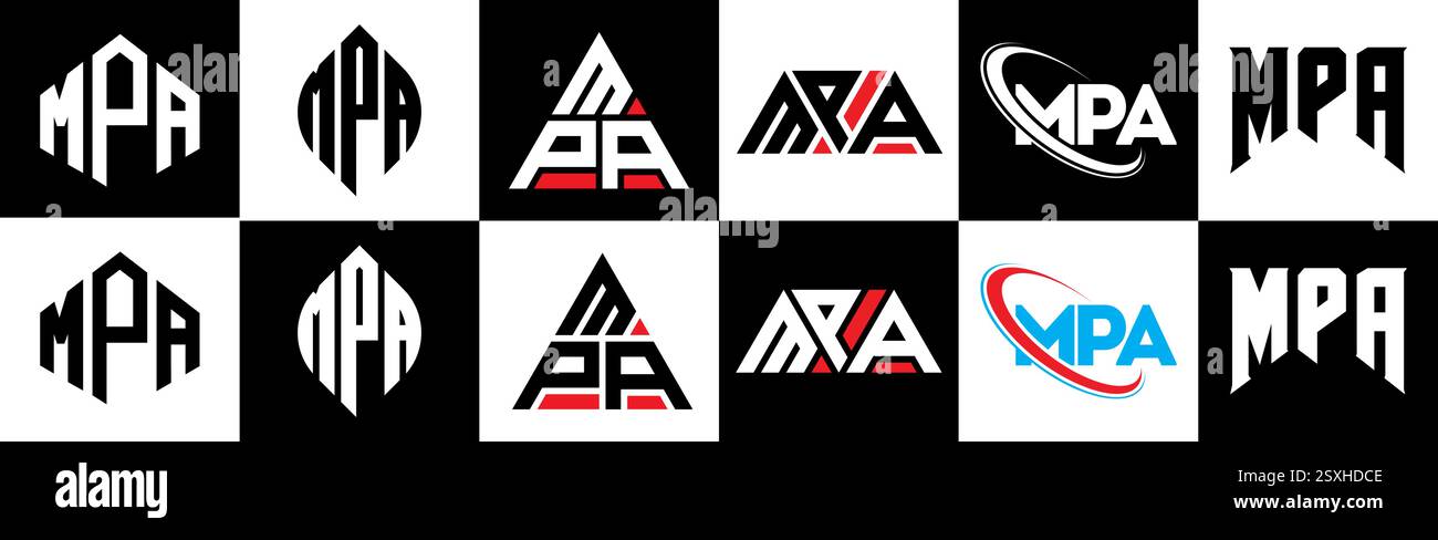 Mpa triangle Stock Vector Images - Alamy