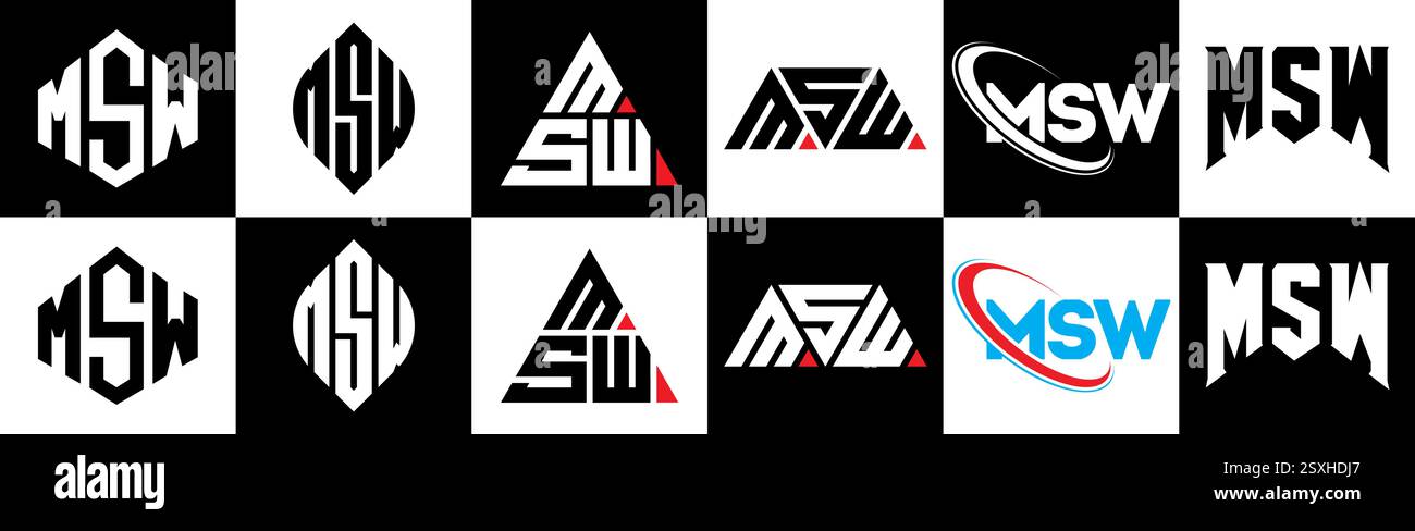 Msw logos hi-res stock photography and images - Alamy