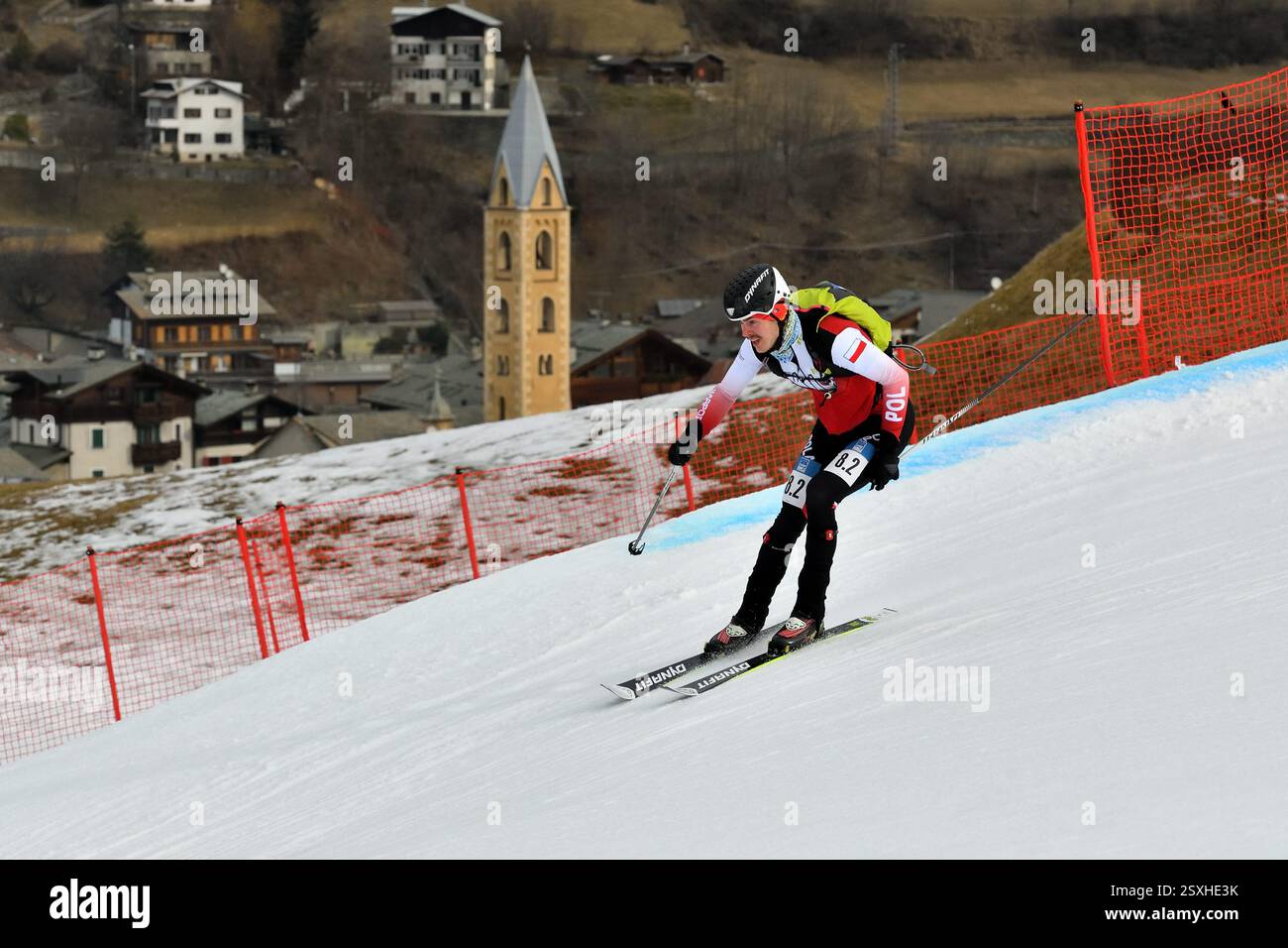 Bormio, Italy. 23rd Feb, 2025. ELANTKOWSKI JAN (POL) Downhill on skis ...