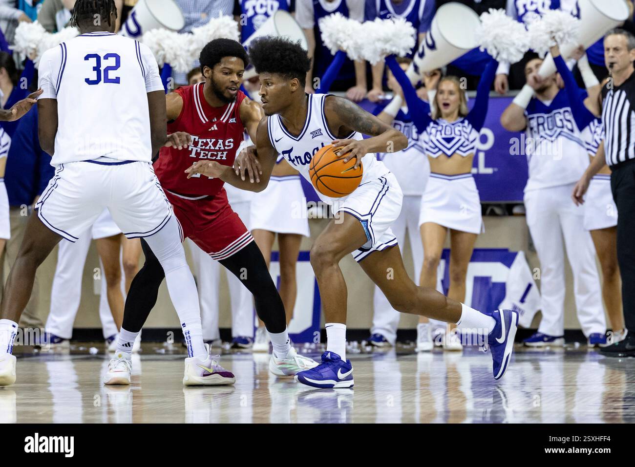 FORT WORTH, TX - FEBRUARY 18: TCU Horned Frogs forward Jace Posey (#41 ...