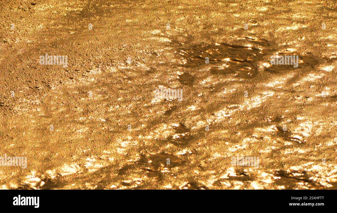 Water, Ripples, Sunlight - Close-up of glistening water surface ...