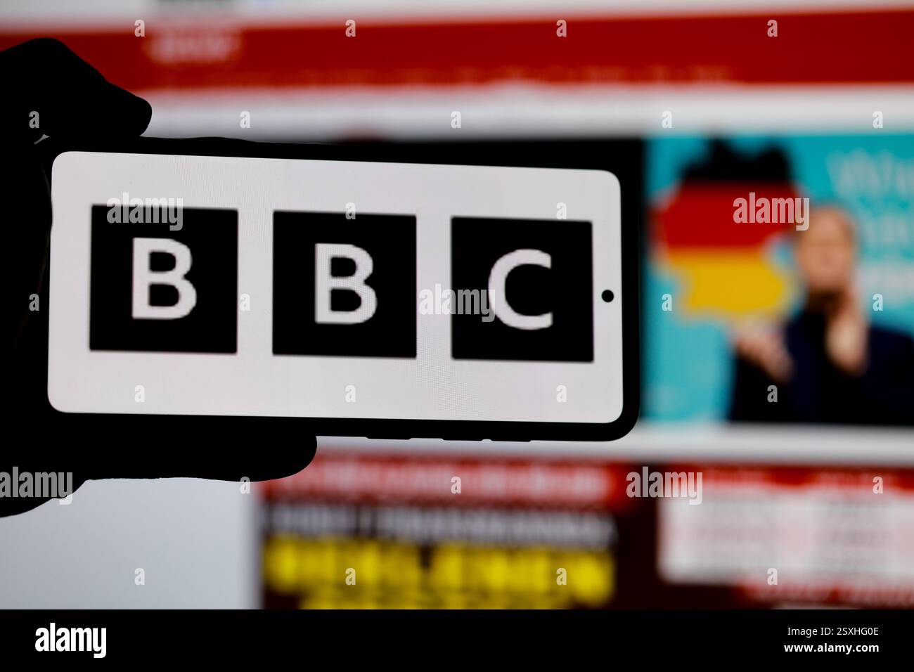 February 23, 2025: Gaziantep, Turkiye. 23 February 2025. The BBC logo ...