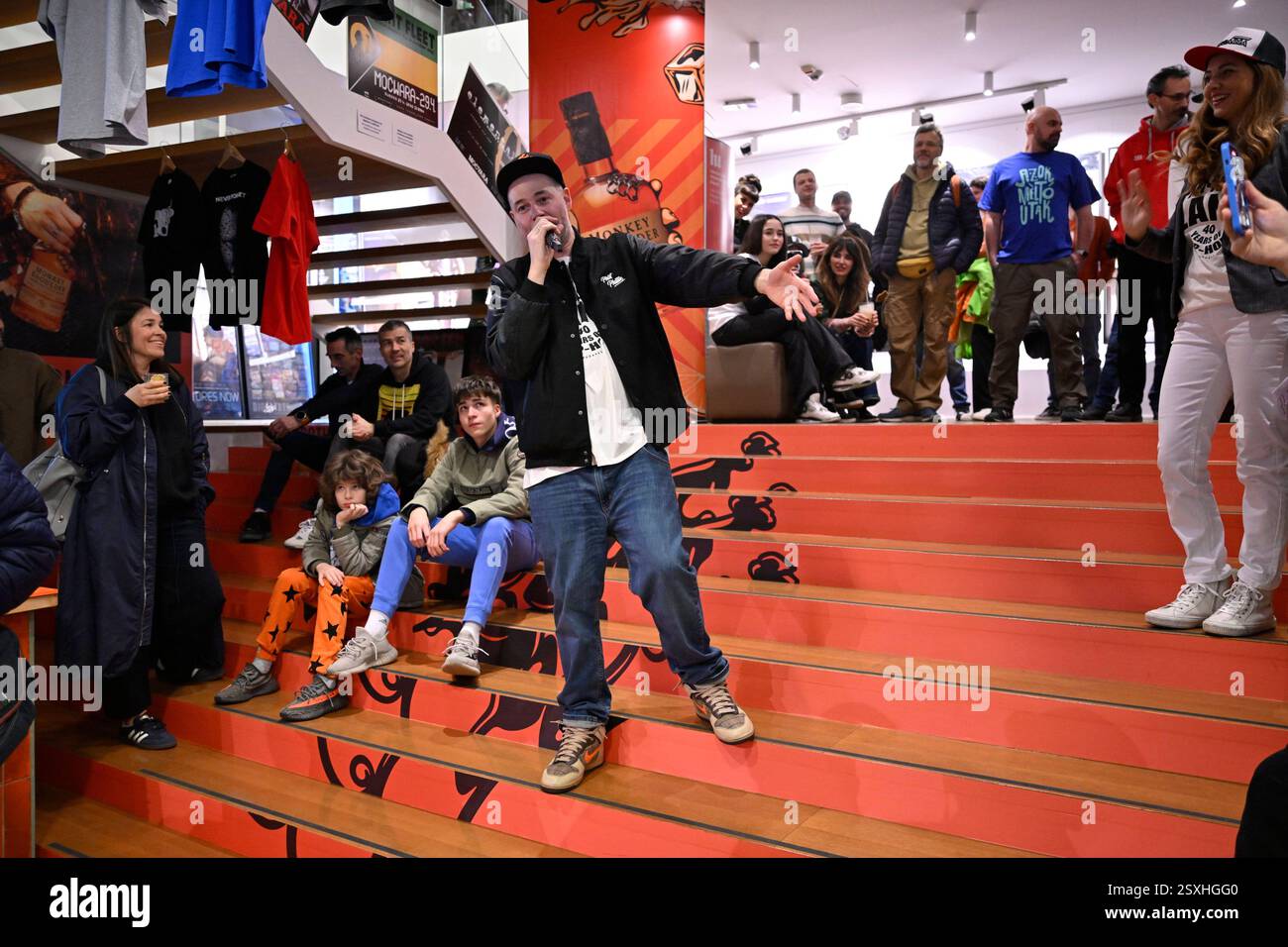 Croatia, Zagreb, 240225. Liszt Institute, Augusta Cesarca 10. Opening ...