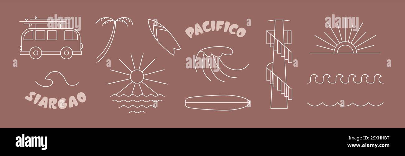 Pacífico Stock Vector Images - Alamy