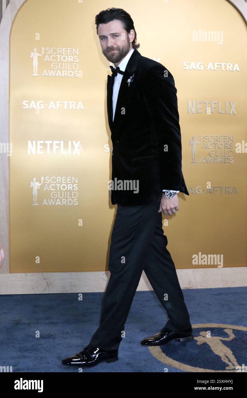 Ca. 23rd Feb, 2025. Tommy Bastow at arrivals for The 31st Annual Screen Actors Guild SAG Awards ...
