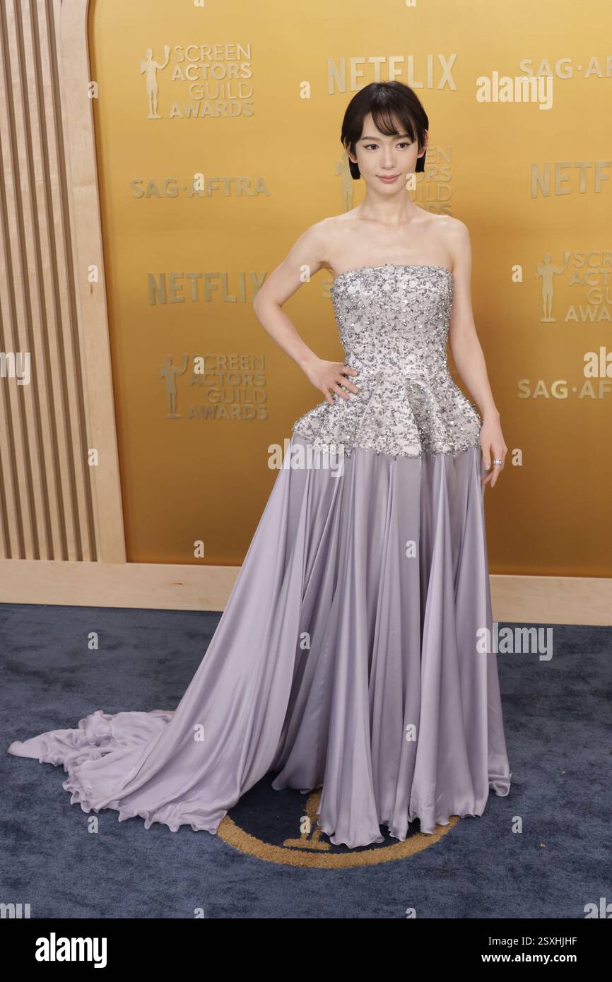 Moeka Hoshi attends the 31st annual Screen Actors Guild Awards at ...