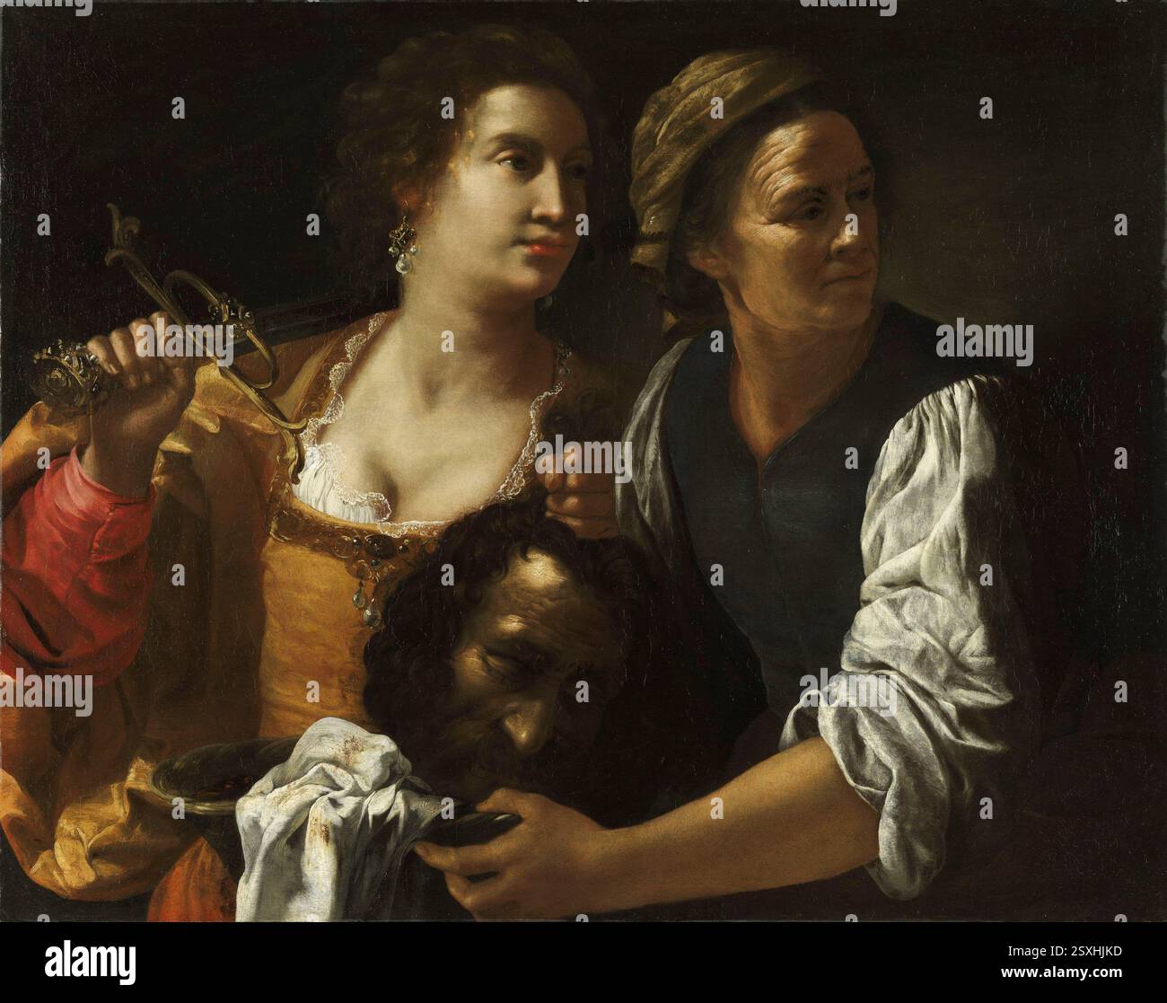 Judith and her Maidservant with the Head of Holofernes. Artemisia ...