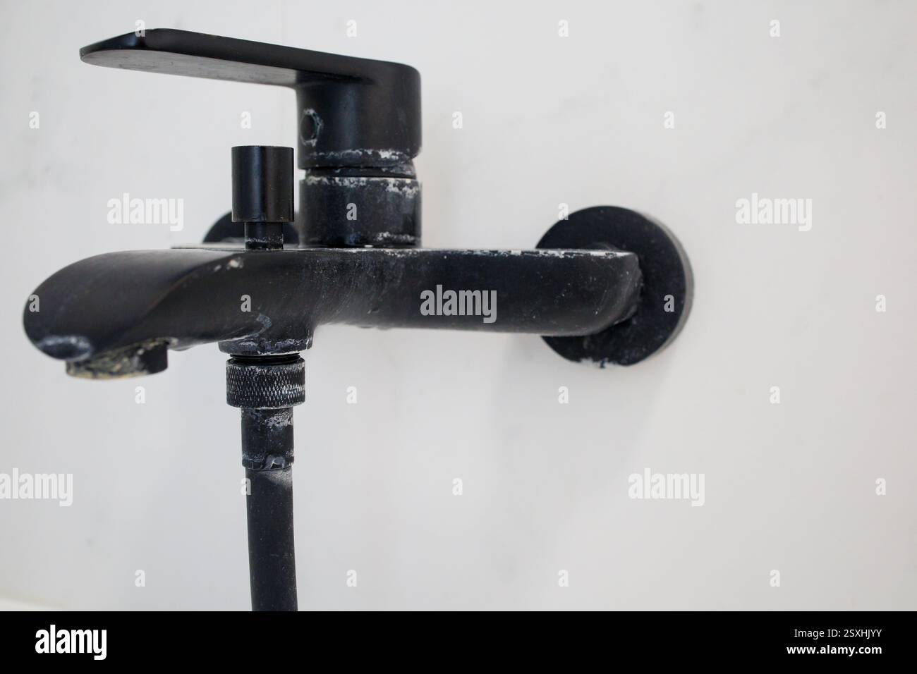 Limescale on faucet hi-res stock photography and images - Alamy