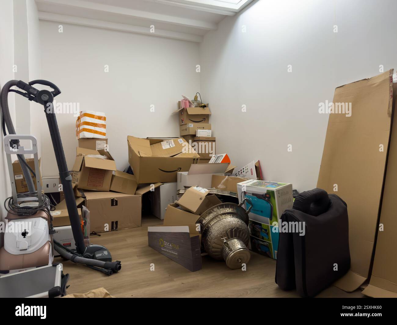 Cluttered storage room reveals forgotten treasures and hidden potential ...