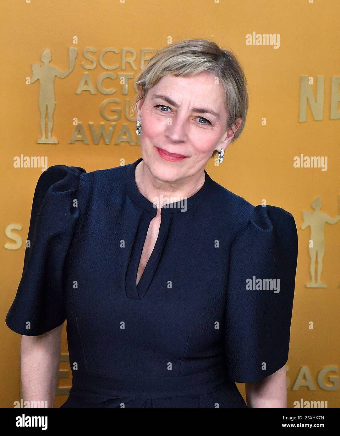 Saskia Reeves attends the 31st Annual Screen Actors Guild Awards at Shrine Auditorium and Expo ...