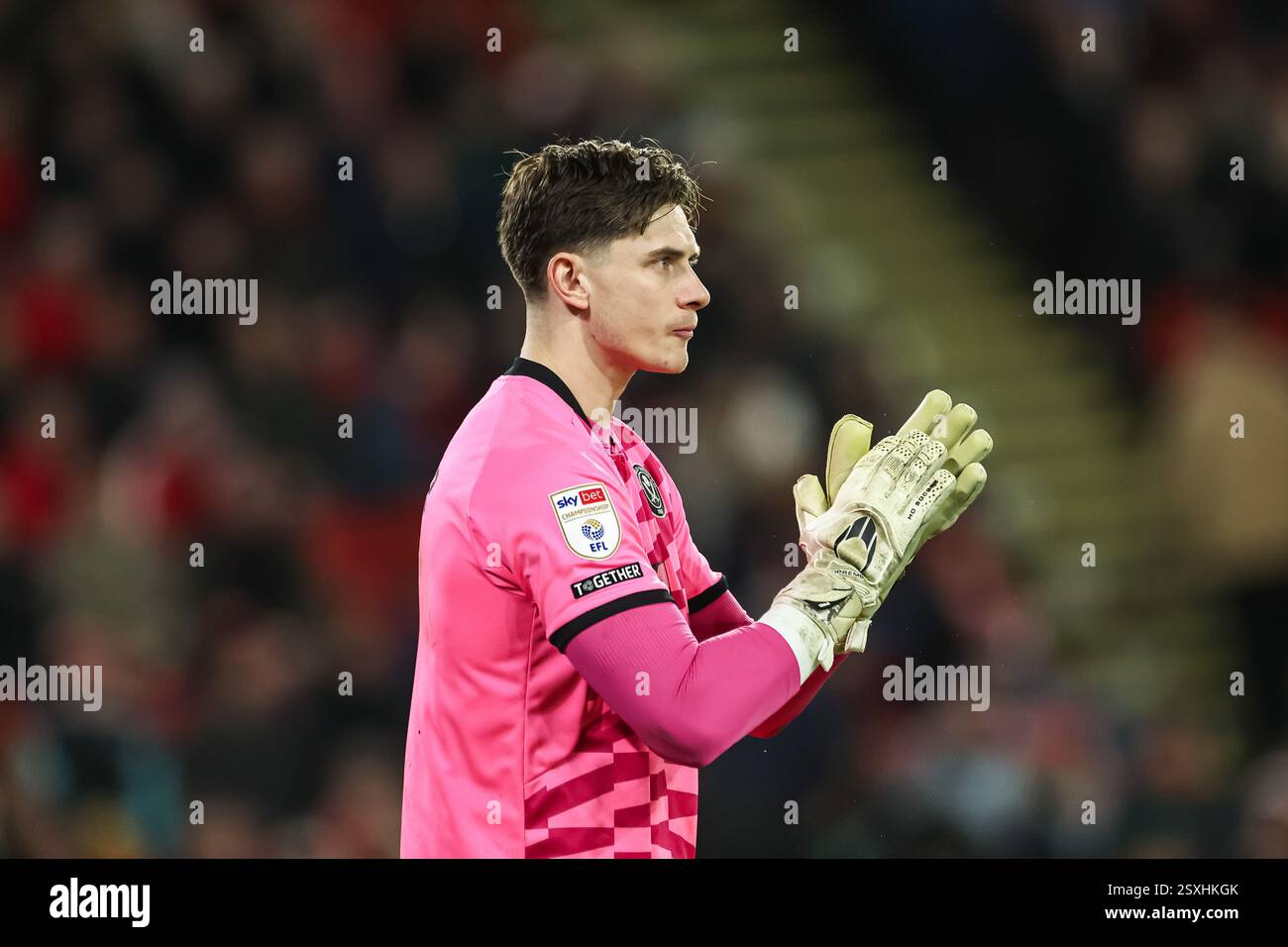 Michael Cooper of Sheffield United during the Sky Bet Championship ...
