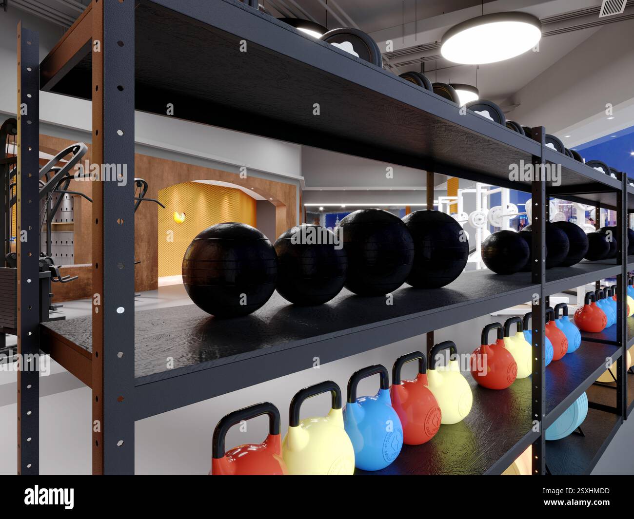 Gym training center hi-res stock photography and images - Alamy