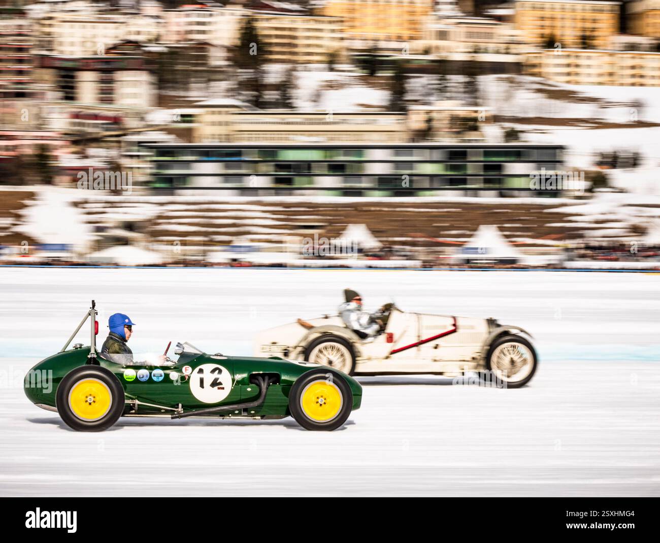 Saint Moritz, Switzerland, Italy. 23rd Feb, 2025. Lotus 12 nÃ¬and ...