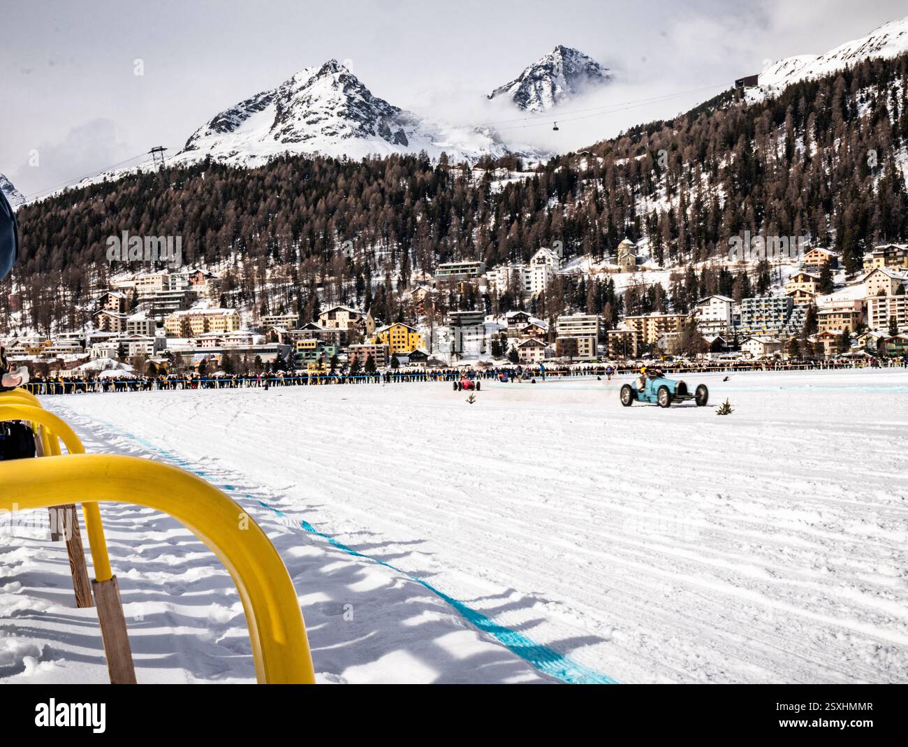 Saint Moritz, Switzerland, Italy. 23rd Feb, 2025. The ICE concours of ...