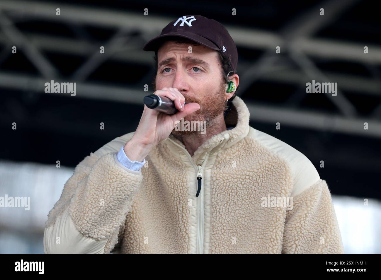 Como, Italy, 23rd February 2025. Italian rapper Corrado Grilli known as ...