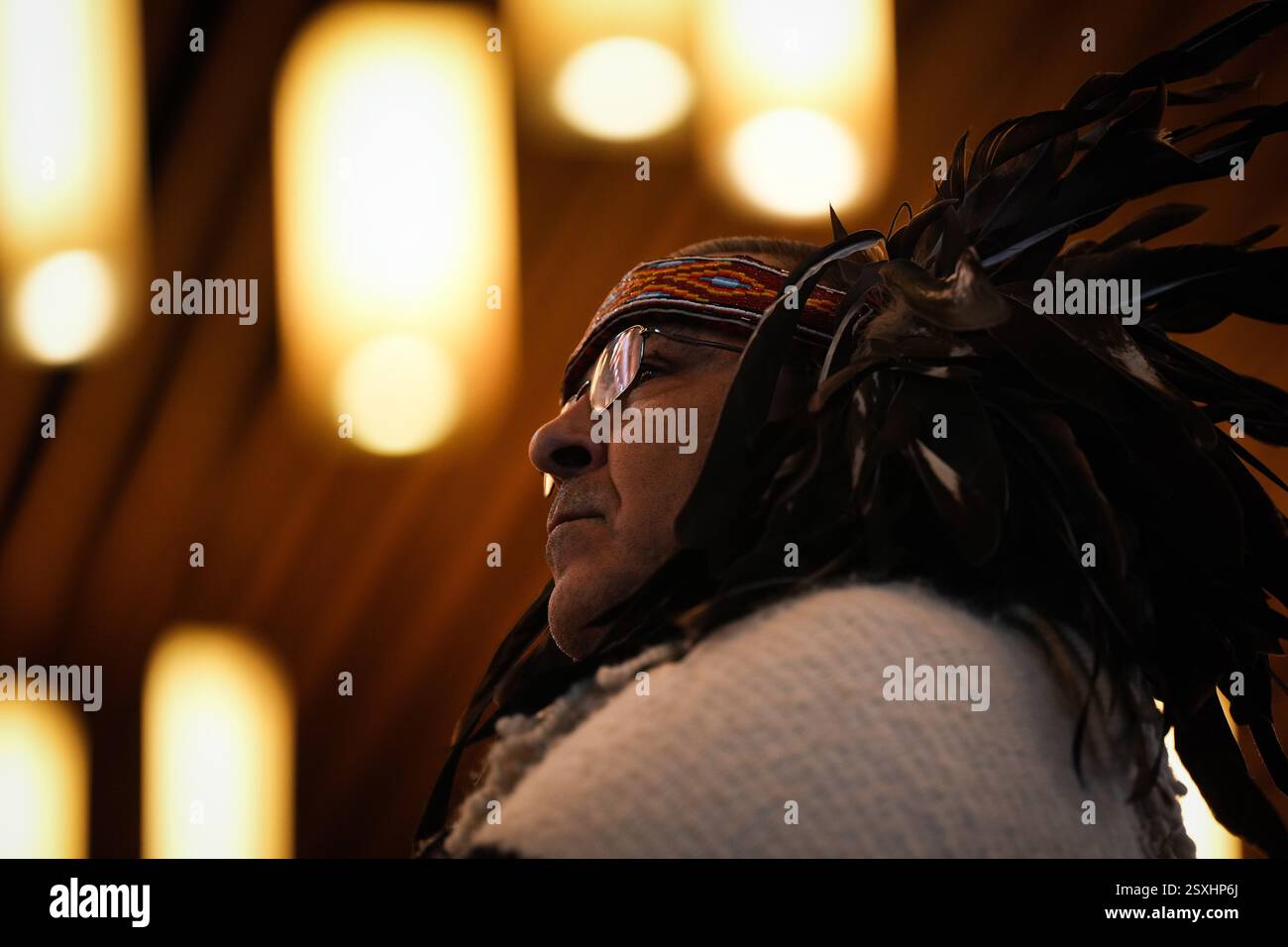 Vancouver, Canada. 03rd Feb, 2023. Musqueam Indian Band Chief Wayne ...