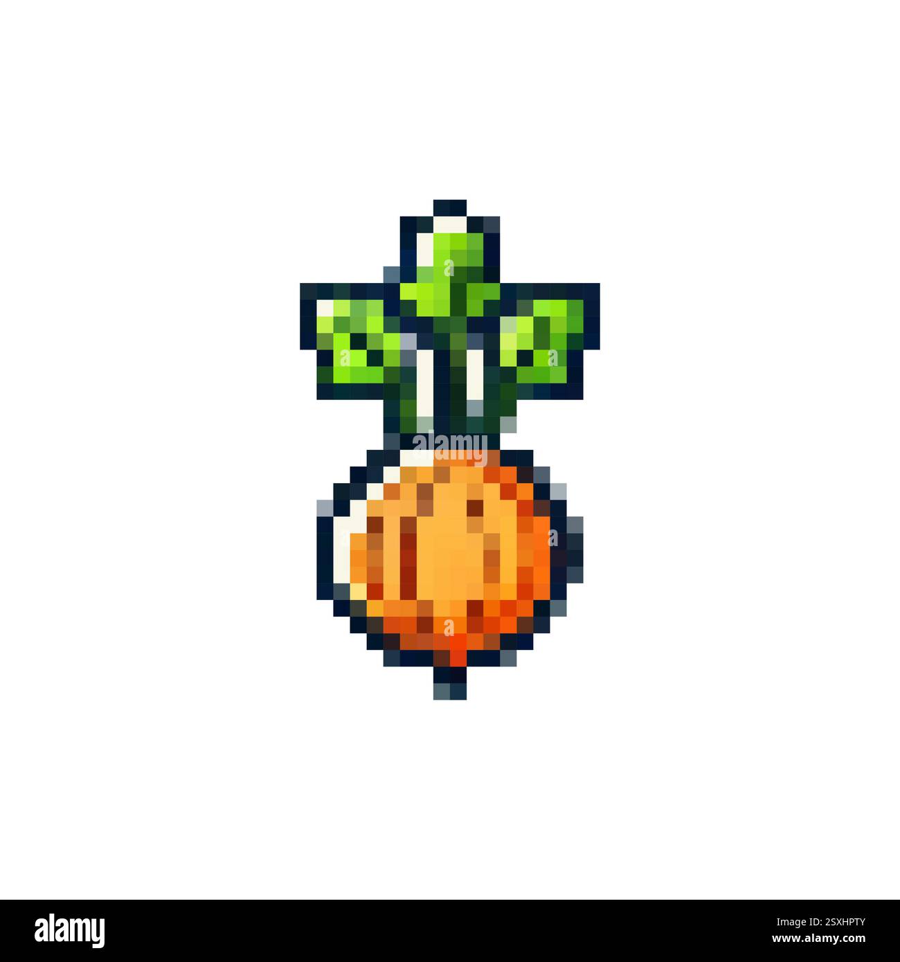 Pixel icon onion vector. Logo vegetable orange onion. Icon vegetable ...