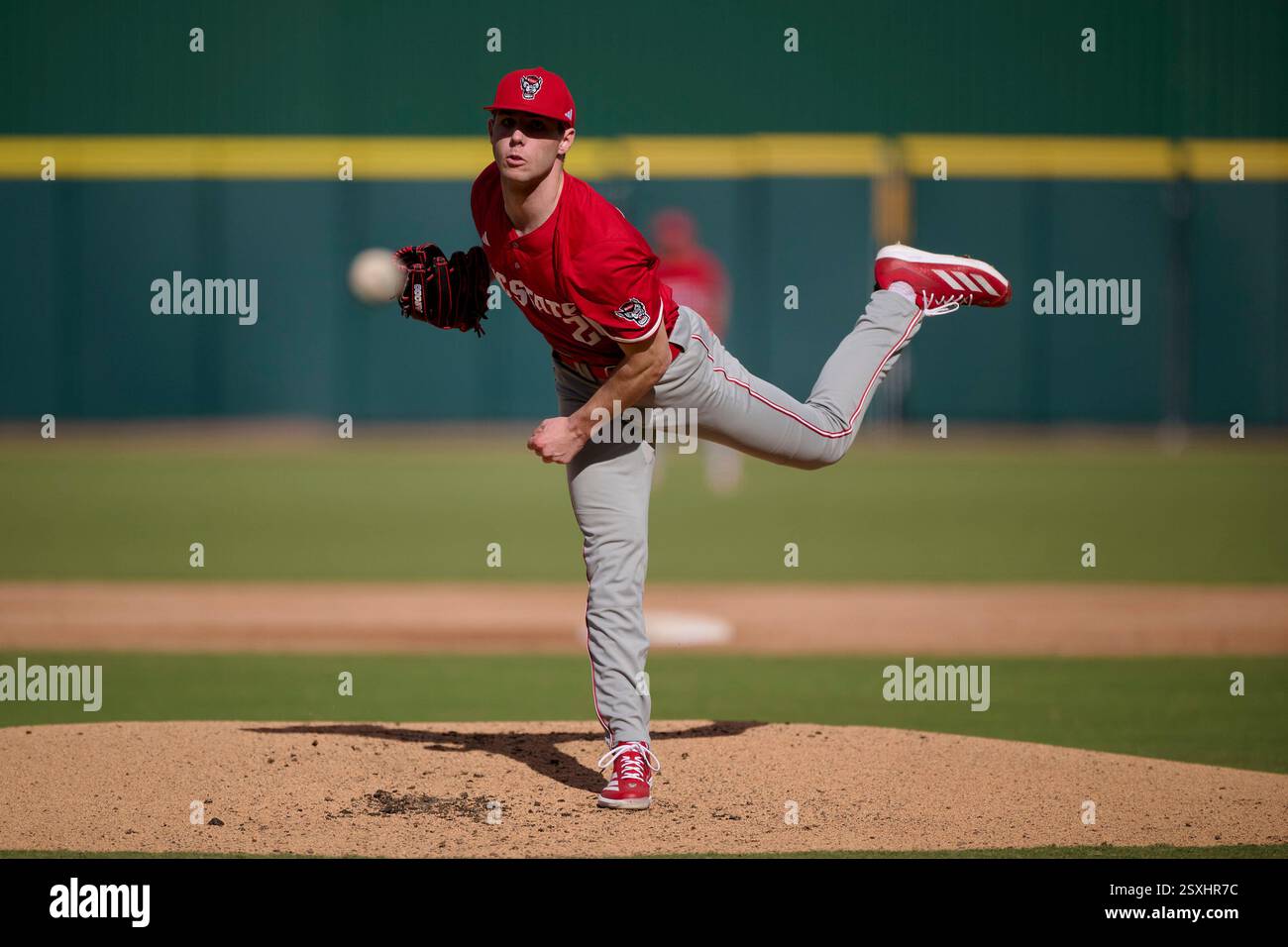 NC State Wolfpack pitcher Ryan Marohn (20) during an NCAA baseball game ...