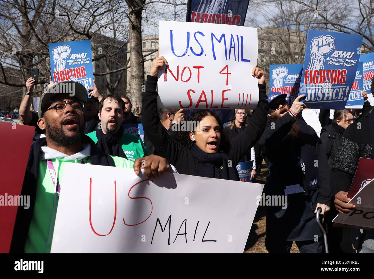Washington Dc, Virginia, USA. 24th Feb, 2025. United States Postal ...