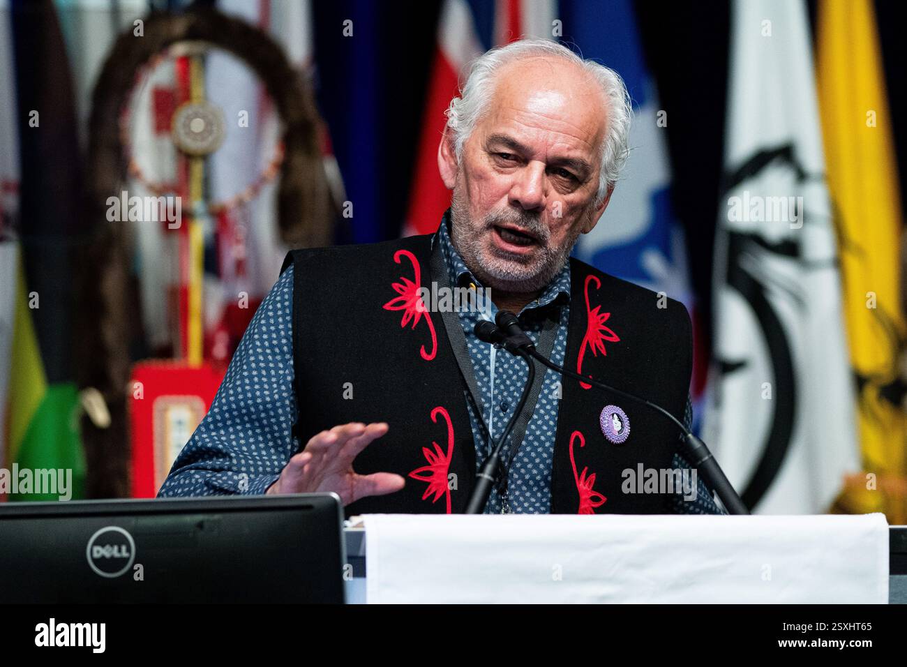 Ottawa, Canada. 04th Dec, 2024. Quebec-Labrador Regional Chief Ghislain ...