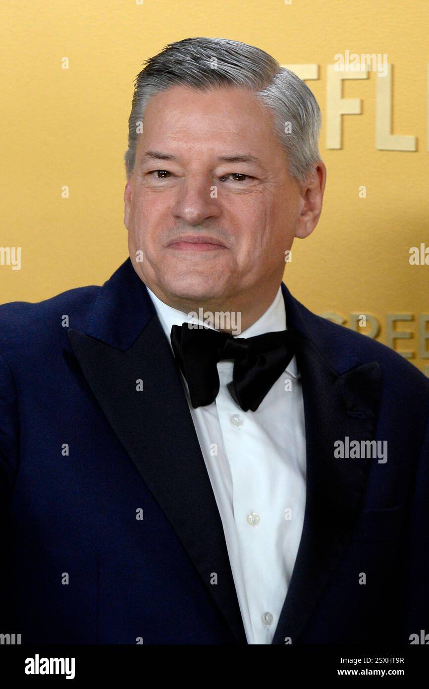 Ted Sarandos bei der Verleihung der 31. Screen Actors Guild Awards 2025 ...