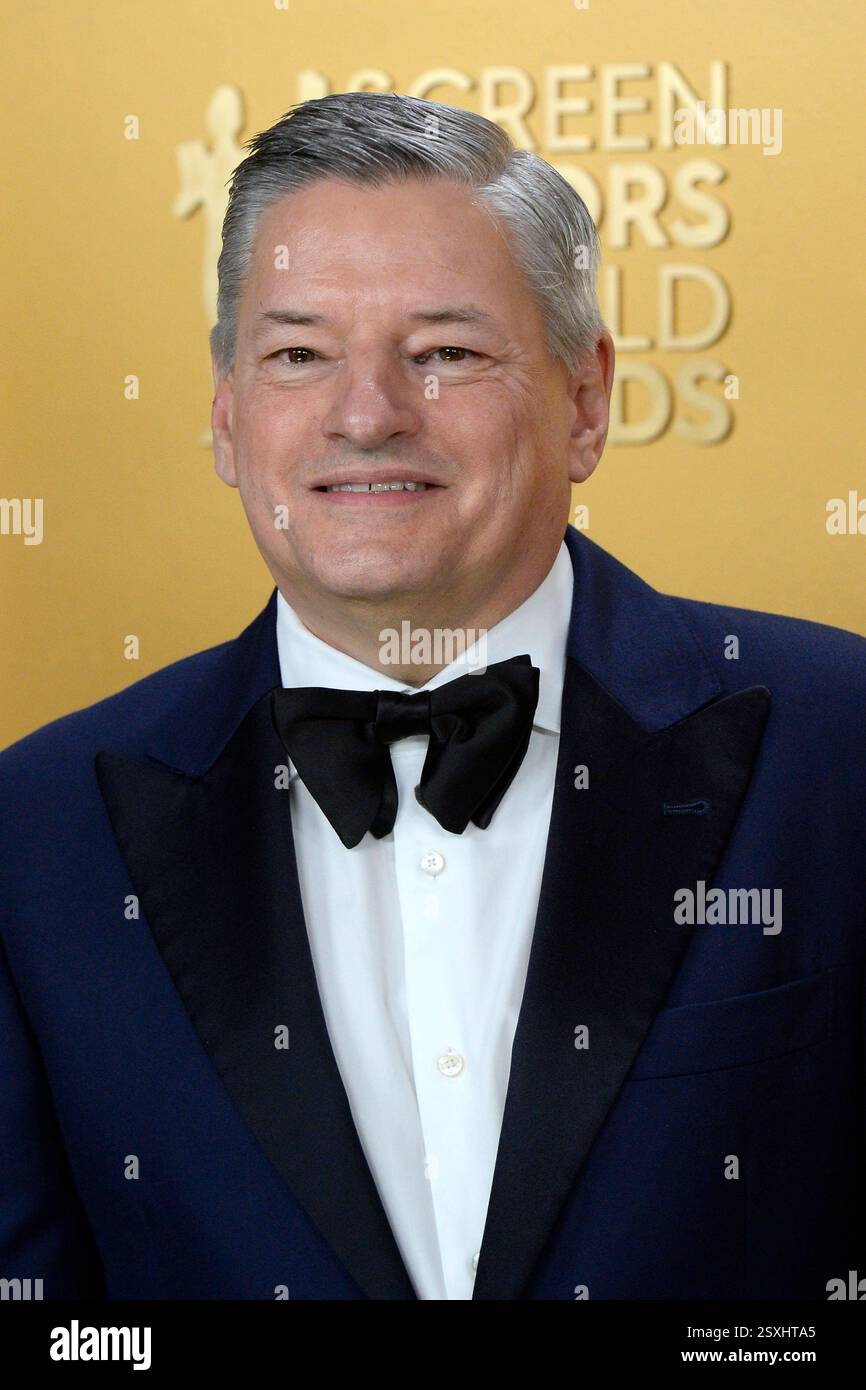 Ted Sarandos bei der Verleihung der 31. Screen Actors Guild Awards 2025 ...