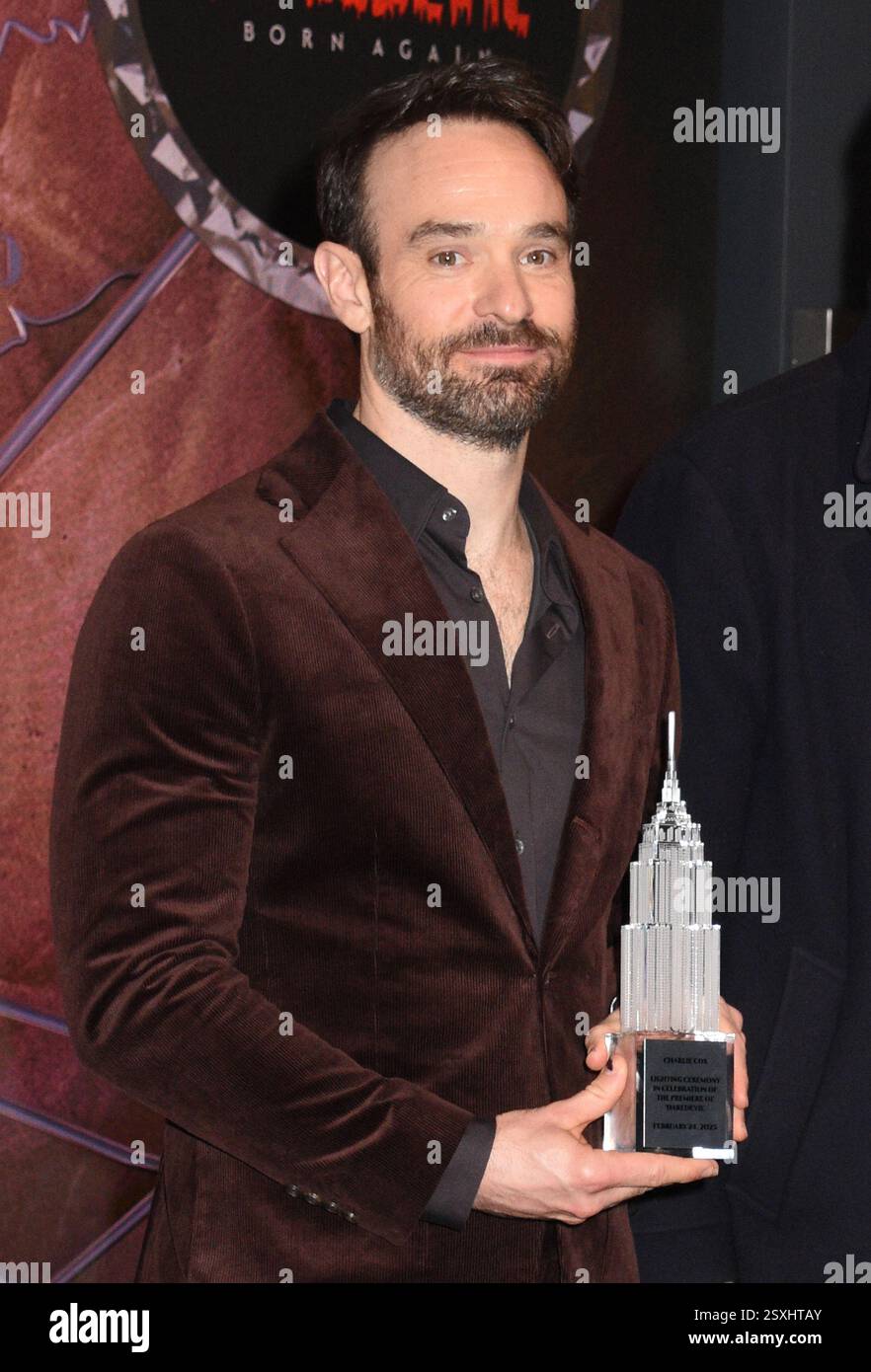NEW YORK, NY: FEBRUARY 24: Charlie Cox pictured as Marvel Television ...