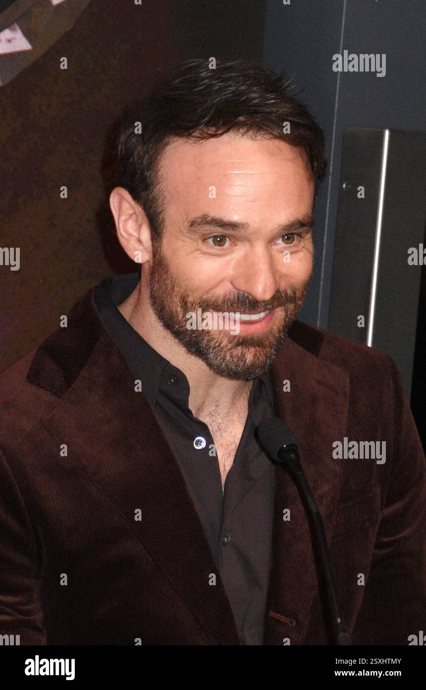 NEW YORK, NY: FEBRUARY 24: Charlie Cox pictured as Marvel Television ...