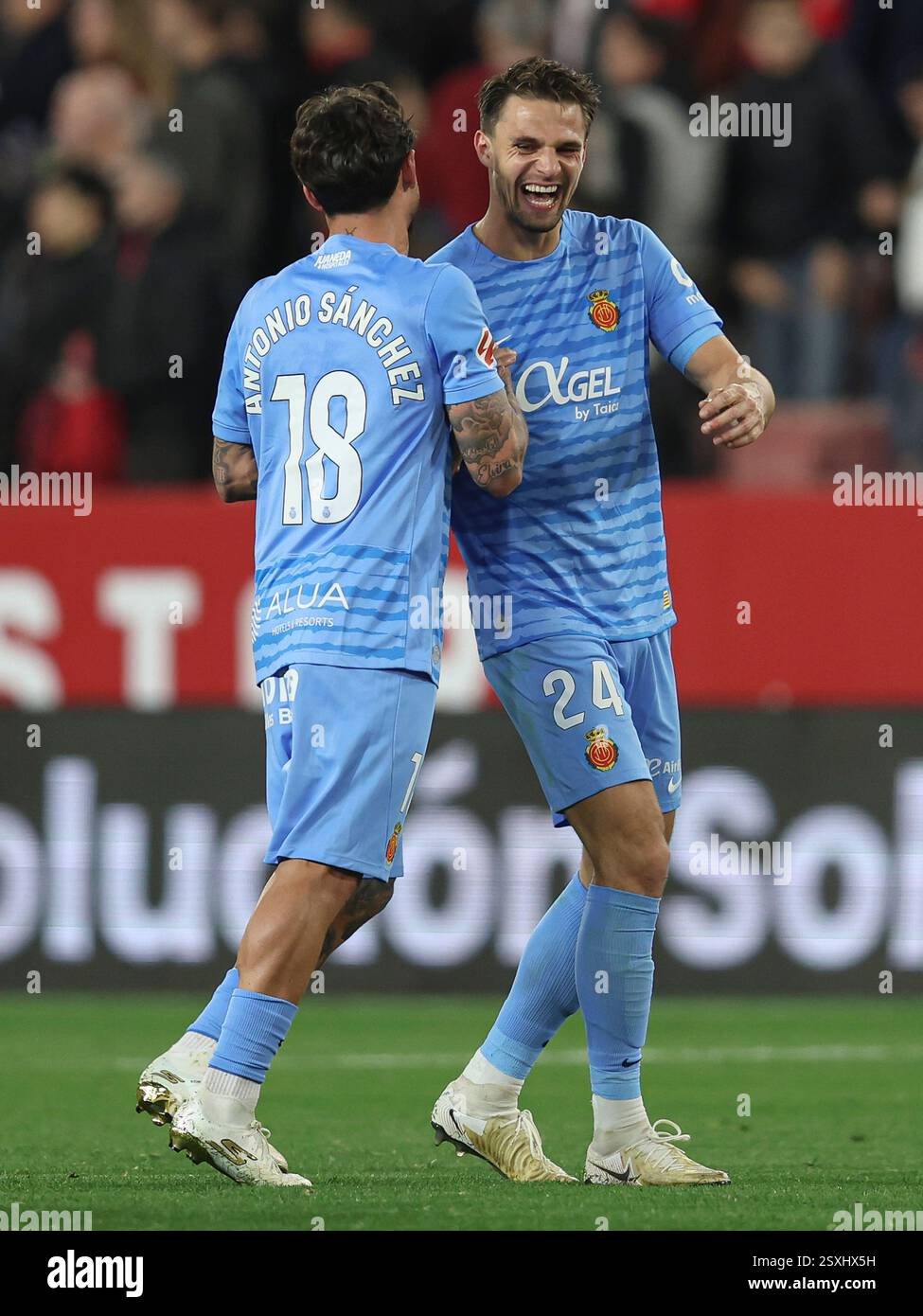 Sevilla, Spain. 24th Feb, 2025. Martin Valjent of RCD Mallorca during ...