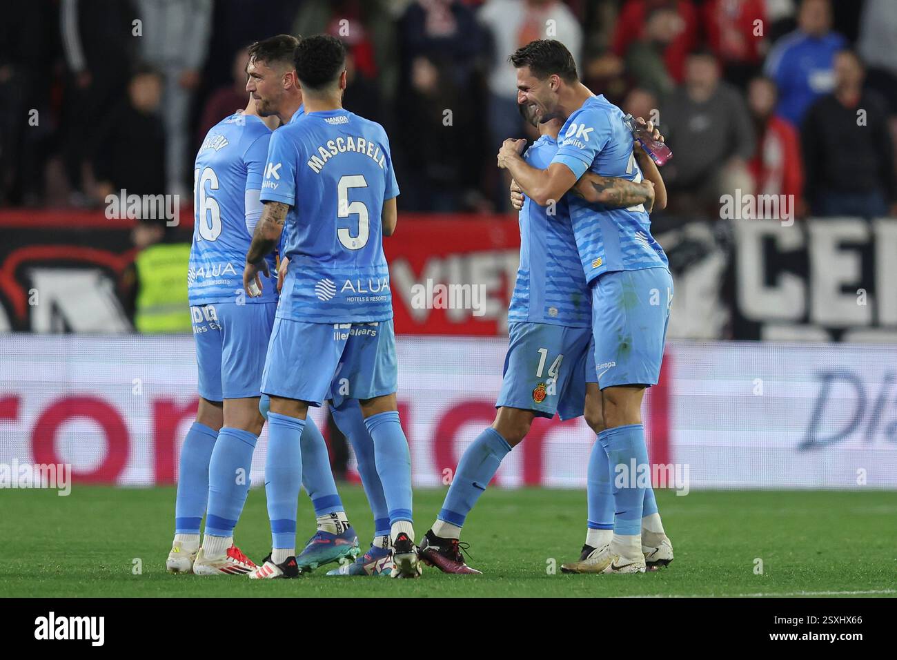 Martin Valjent of RCD Mallorca during the La Liga EA Sports match ...