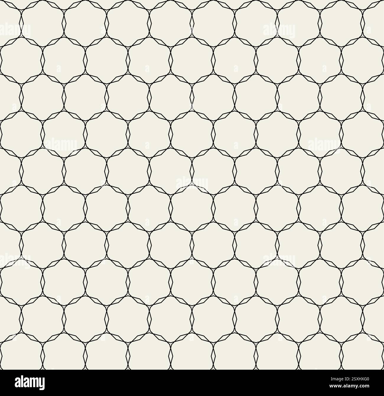 Geometric black seamless pattern with octagonal shapes. Repeating ...