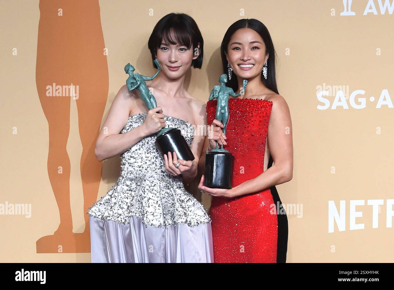 Moeka Hoshi und Anna Sawai beim Preisträger-Photocall der 31. Screen ...