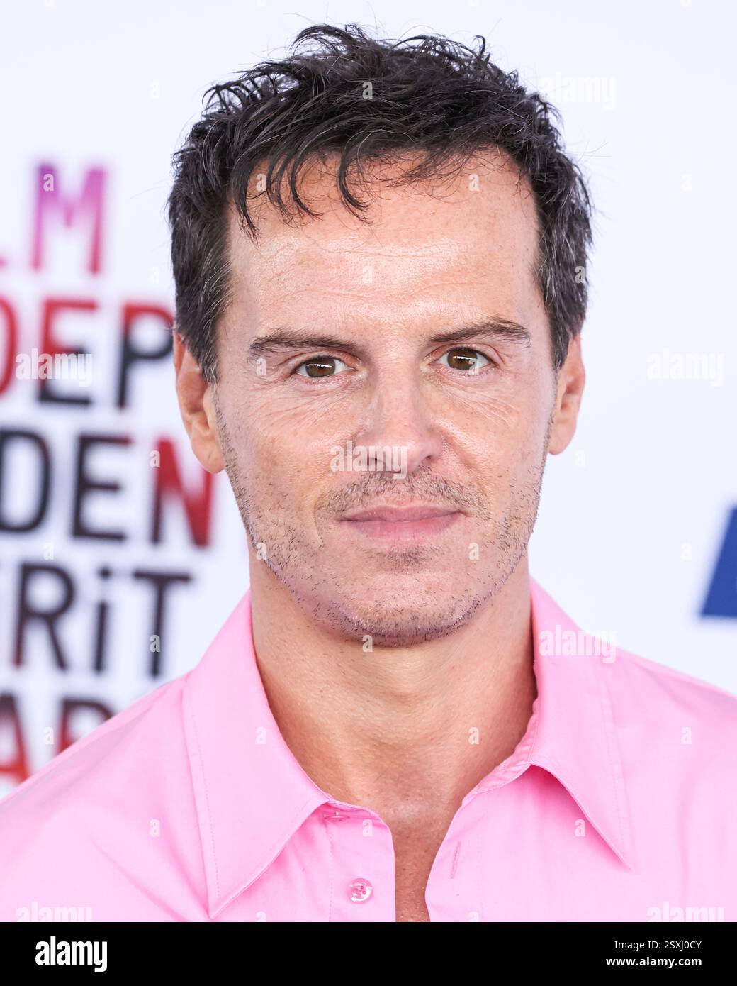 SANTA MONICA, LOS ANGELES, CALIFORNIA, USA - FEBRUARY 22: Andrew Scott ...