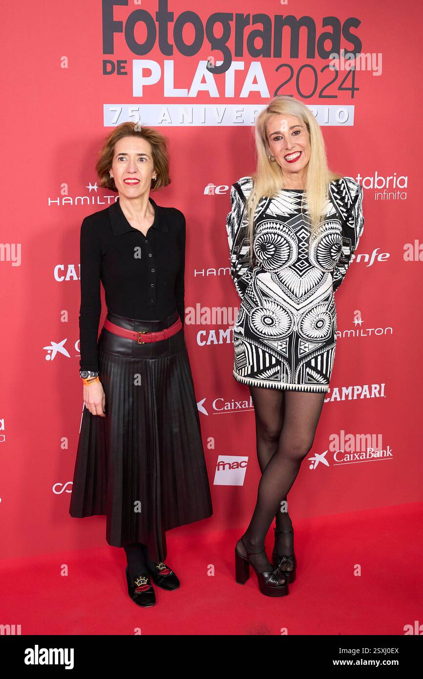 Mercedes Gamero, Maria Luisa Gutierrez attends 'Fotogramas de Plata' 75 ...