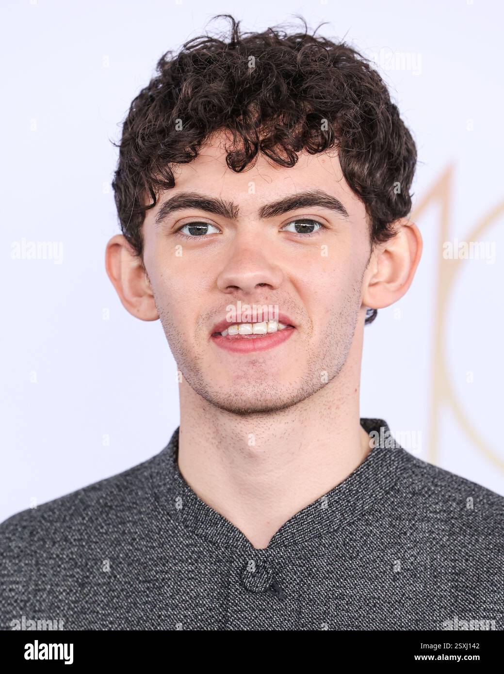 SANTA MONICA, LOS ANGELES, CALIFORNIA, USA - FEBRUARY 22: Joe Locke ...