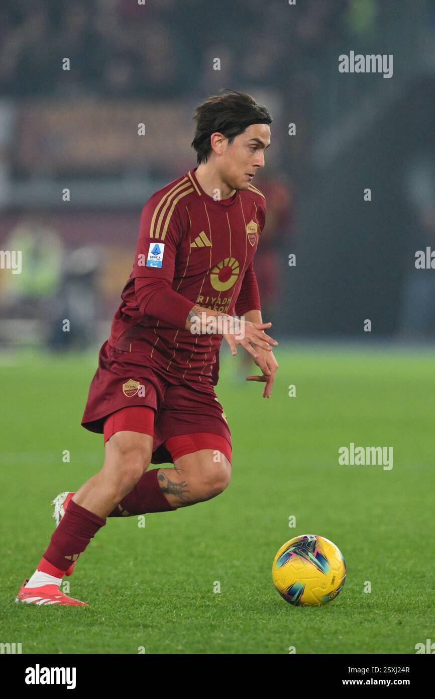 Stadio Olimpico, Rome, Italy. 24th Feb, 2025. Serie A Football; Roma ...