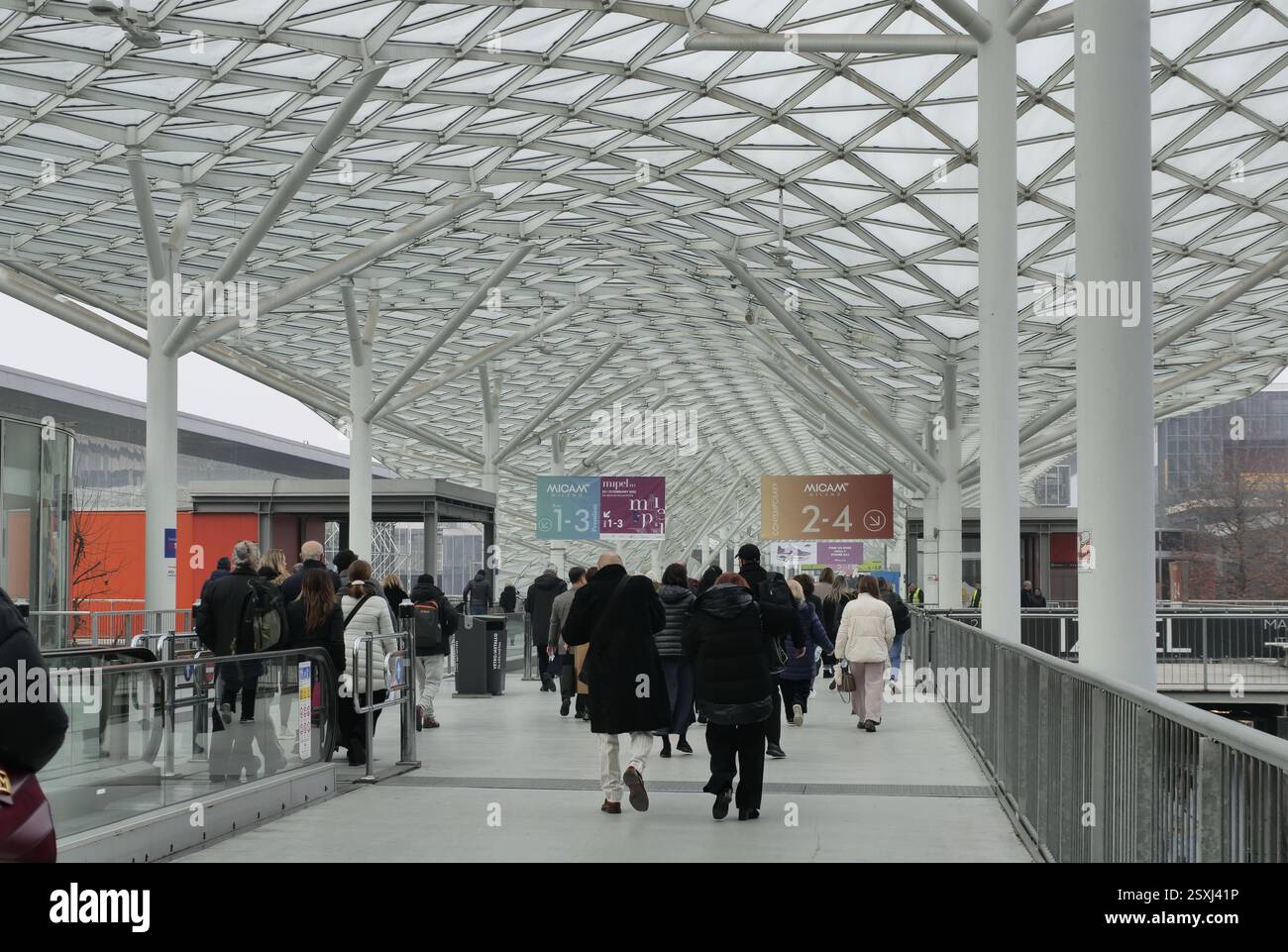 Rho, Milan, Italy. 24th Feb, 2025. MIPEL, the most important ...