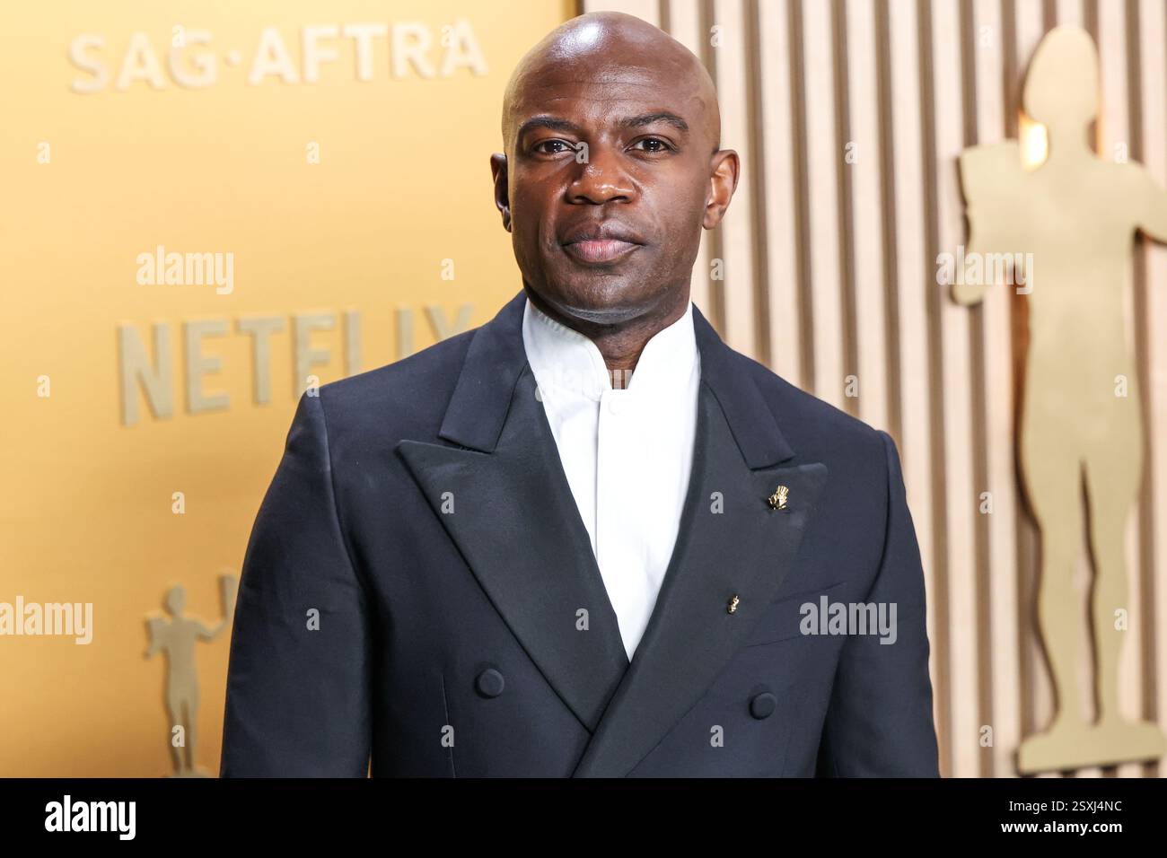 LOS ANGELES, CALIFORNIA, USA - FEBRUARY 23: David Gyasi arrives at the ...