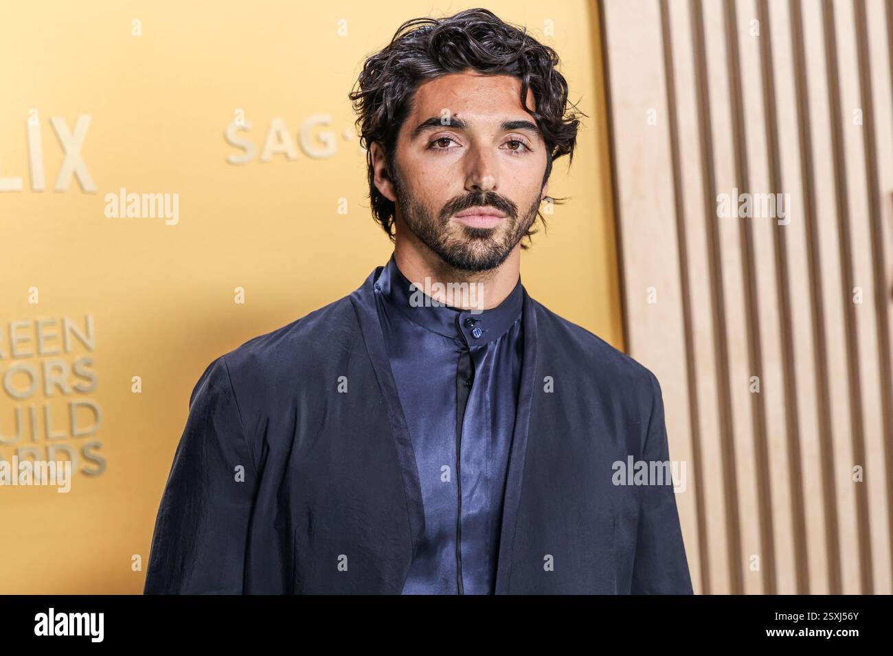 LOS ANGELES, CALIFORNIA, USA - FEBRUARY 23: Taylor Zakhar Perez wearing ...