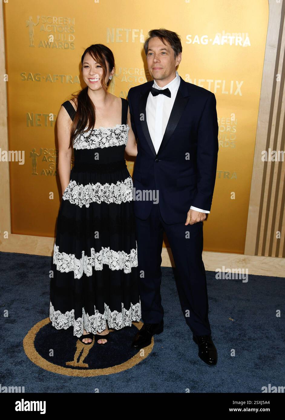 LOS ANGELES, CALIFORNIA - FEBRUARY 23: (L-R) Samantha Quan and Sean ...