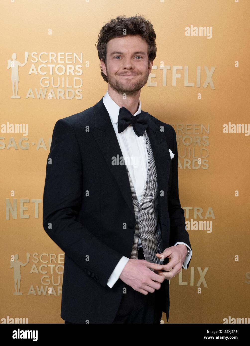 February 23, 2025, Los Angeles, California, USA: Jack Quaid attends the ...